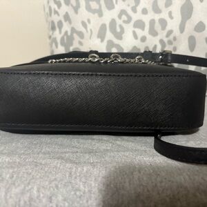 Michael Kors | Bags | Michael Kors Elegant Black Crossbody Bag With ...